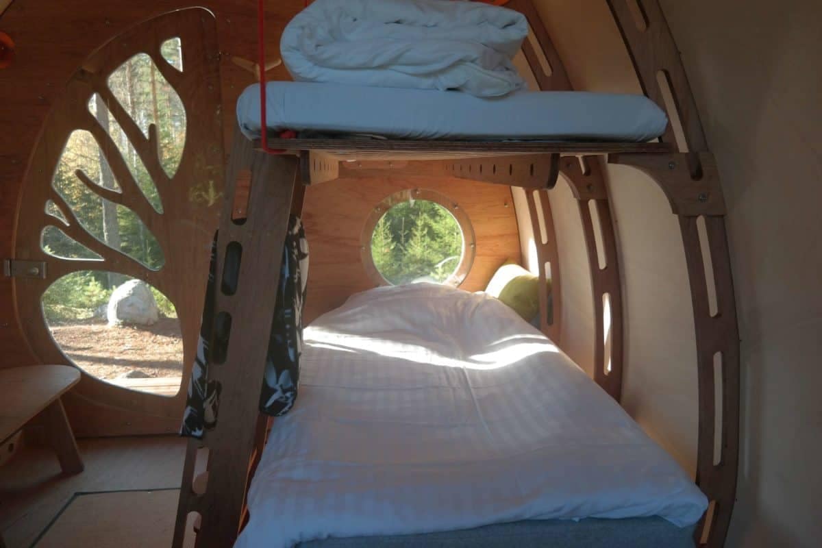 Glamping Dalarna | Boka unikt designboende | Oddis Öga